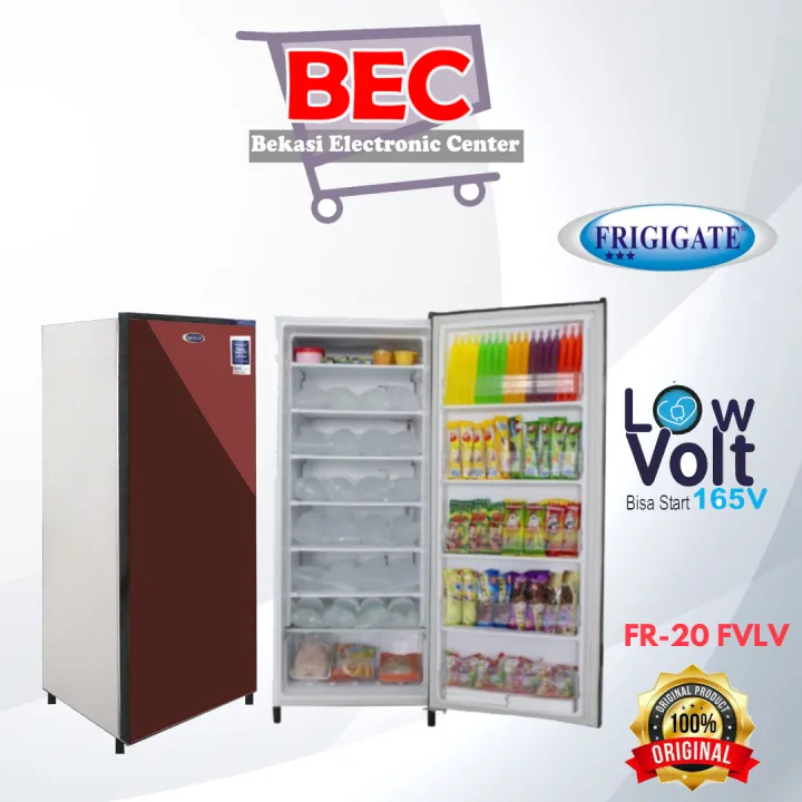 KULKAS FREEZER FRIGIGATE FR-20 FVLV 150L 7 RAK LEMARI BEKU | Lazada ...