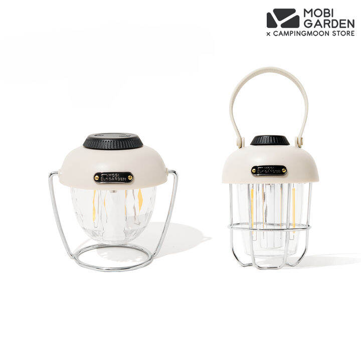 โคมไฟ Mobi Garden LED สีขาว มีสองแบบ ชาจไฟด้วย USB แสงสี Warm light ...