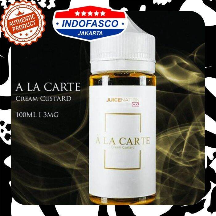 Liquid A La Carte / Ala Carte Custard 100ml Freebase | Lazada Indonesia