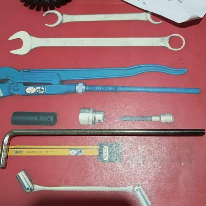 BEST SELLER !!! Kunci L Panjang 9mm ELORA LAINYA Kunci shock set tekiro ...