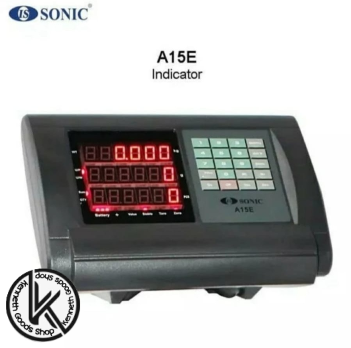 INDICATOR SONIC A15E/INDICATOR TIMBANGAN DIGITAL | Lazada Indonesia