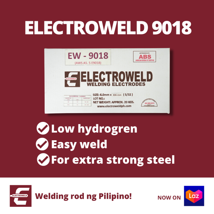 1-KG Electroweld 9018 Welding Electrode (AWS E9018) | Lazada PH