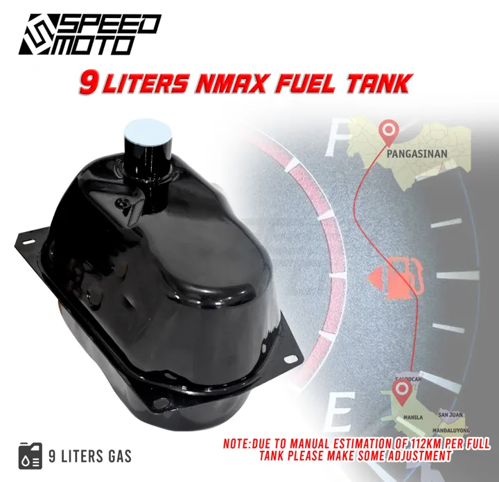 NMAX V1 GAS FUEL TANK UPGRADED 9 LITERS CAPACITY FOR YAMAHA NMAX 2019 ...
