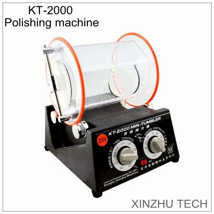 KT-2000 Polishing Machine Polisher Jewelry Surface Polisher Vibratory ...