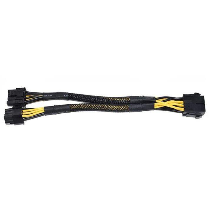 10 Pcs 8Pin PCI Express to Dual PCIE 8 (6+2)Pin Power Cable Graphics ...