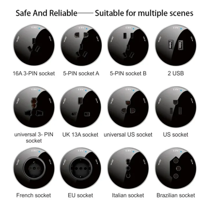 Power Track Socket เครื่องใช้ในบ้านอัจฉริยะ Universal Outlets ยอดนิยม ...