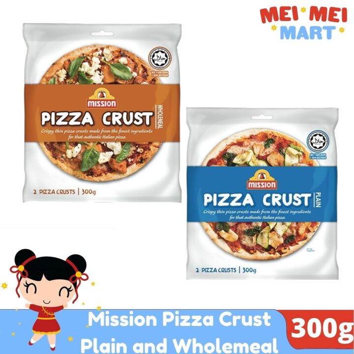 Mission Pizza Crust Plain and Wholemeal 300g | Lazada PH