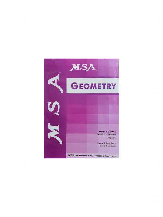 MSA Geometry By Merle S. Alferez | Lazada PH