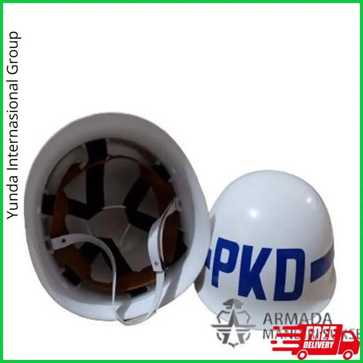 Helm Pkd Putih L Helm Pkd Satpam L Helm Satpam | Helm Security Pkd Pth ...