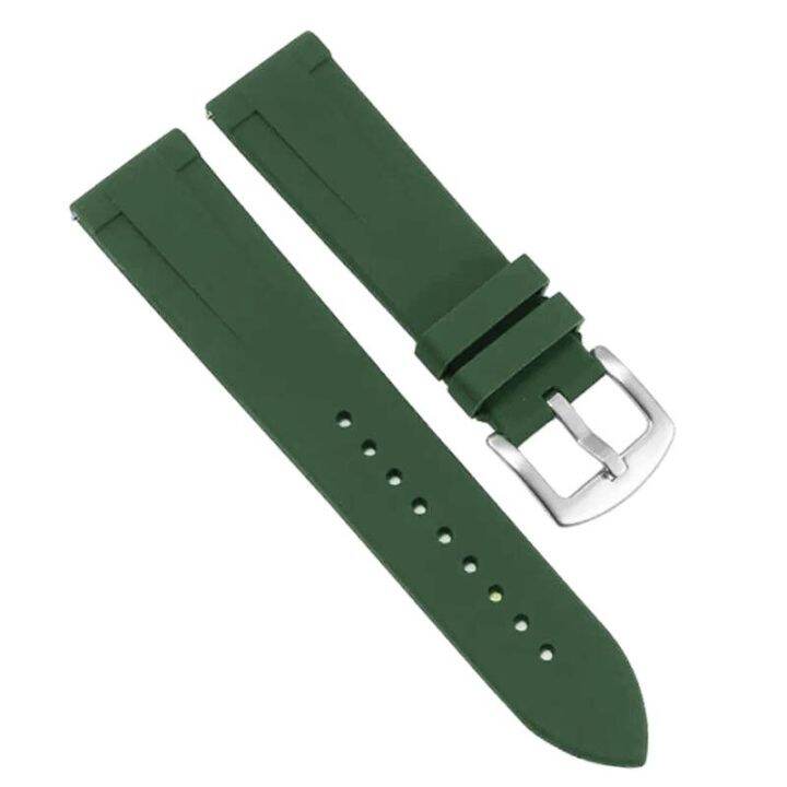 สายนาฬิกายางซิลิโคน20มม. 22มม. สายรัดสายนาฬิกากีฬาสร้อยข้อมือปลดเร็วสาย ...