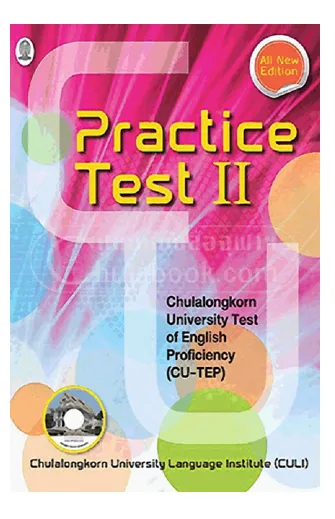 9786163056122 CU-TEP PRACTICE TEST II (1 BK./1 CD-ROM) | Lazada.co.th