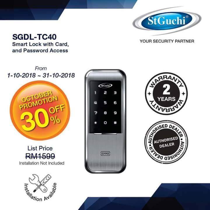 ST GUCHI DIGITAL LOCK | Lazada