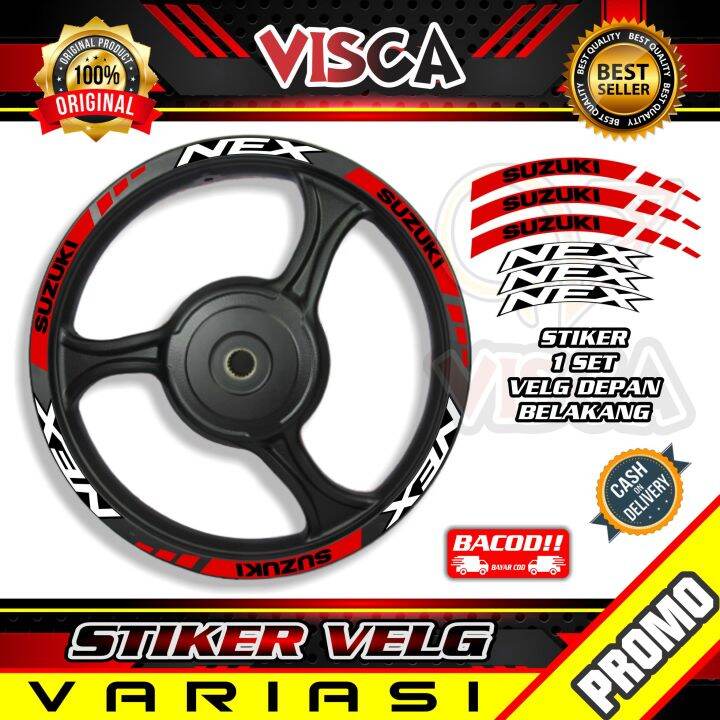 Stiker Velg List Velg Motor Stiker Velg NEX | Lazada Indonesia