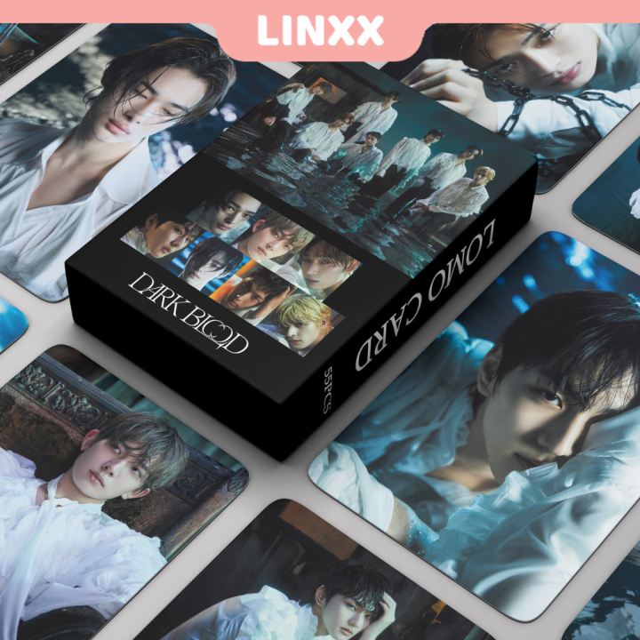 LINXX 55 Pcs ENHYPEN DARK BLOOD Album Lomo Card Kpop Photocards ...
