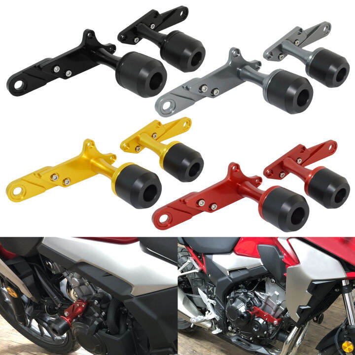 Motorcycle Frame Sliders Engine Guards Crash Pad Protection Mushrooms ...