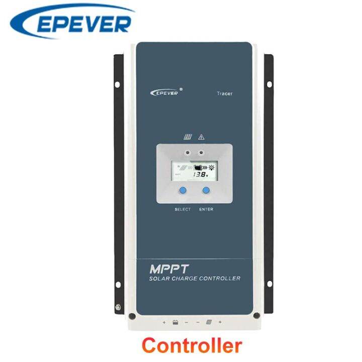 EPEVER MPPT Solar Charge Controller Backlight Tracer 100A 80A 60A 50A ...