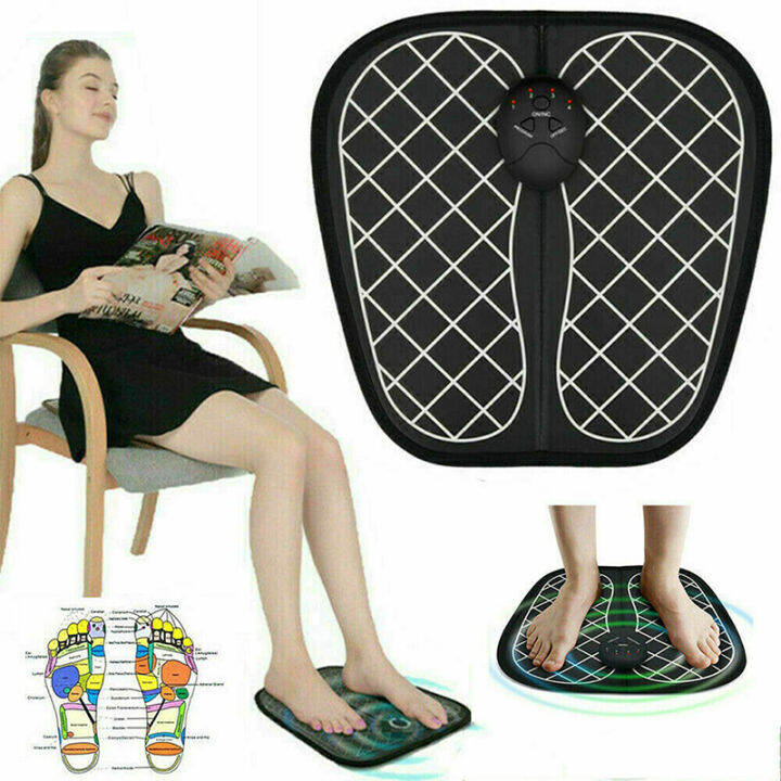 Graceful Foot Massager Mat Electric Feet Massage Pad Blood Muscle ...