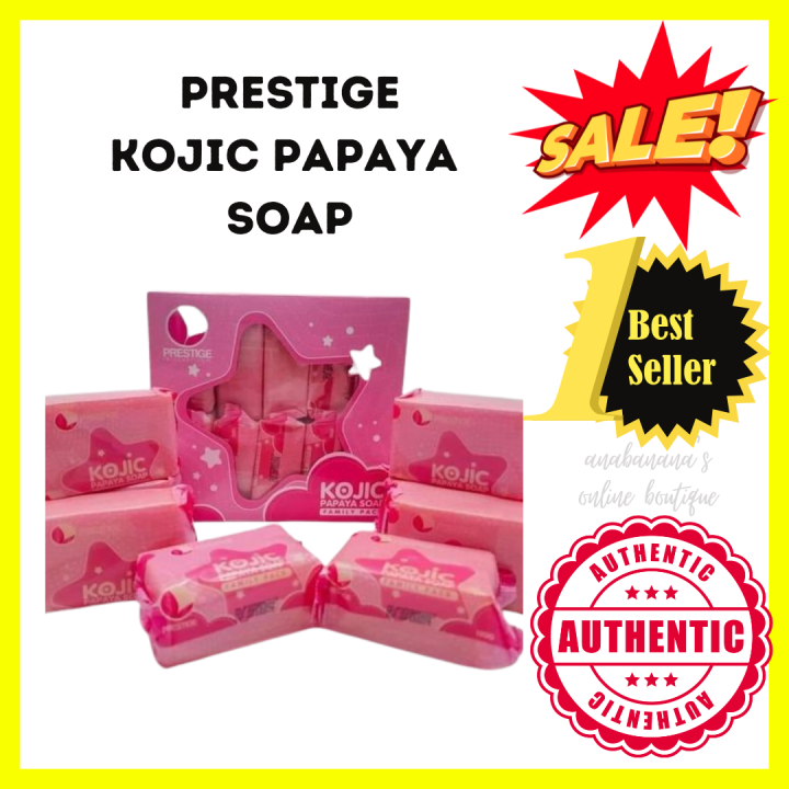 PRESTIGE KOJIC PAPAYA SOAP NAKAKAPUTI ANTI AGING SOAP | Lazada PH