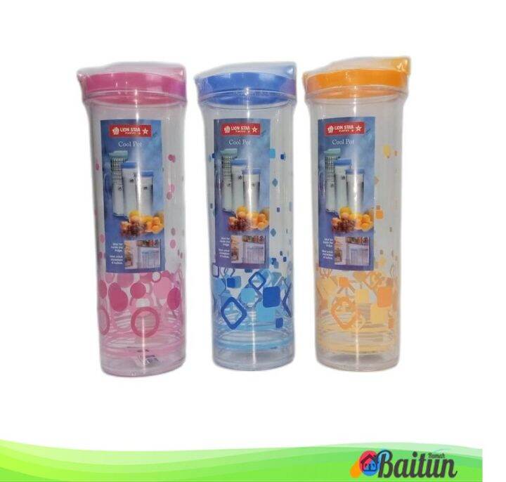 Baitun Tempat Air Minum Kulkas Lion Star Elfina 1 liter / Botol Kulkas ...