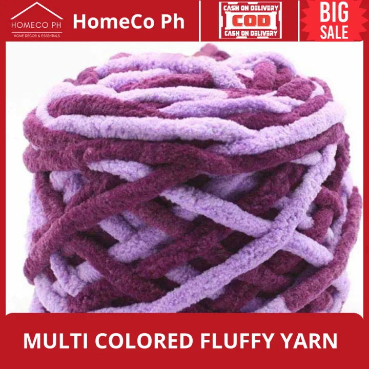 HOMECO PH Multi colored Chunky Yarn For Crochet Thick Yarn For Crochet ...