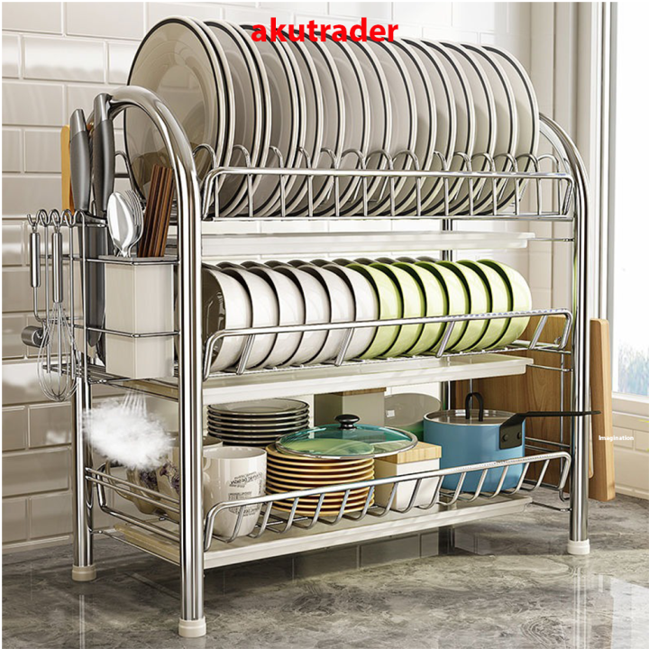 Modern Dish Rack Modern Kitchen Rack Kitchen Organizer Storage Rack ...
