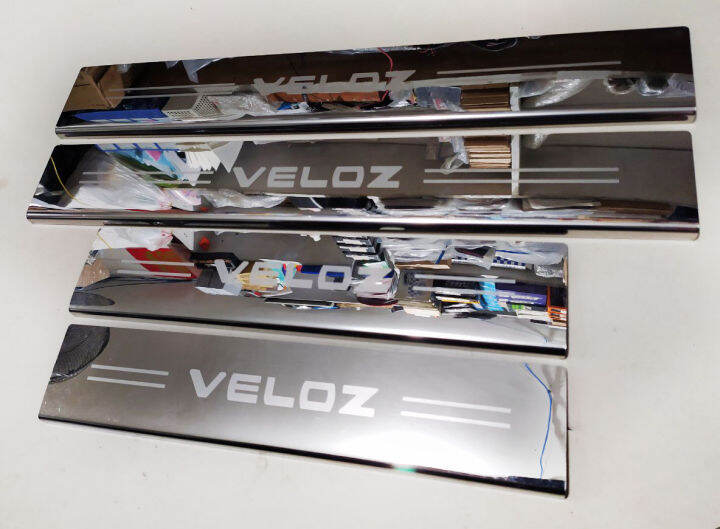 Toyota Veloz 2022 Chrome Stainless Door Side Step Sill | Lazada PH