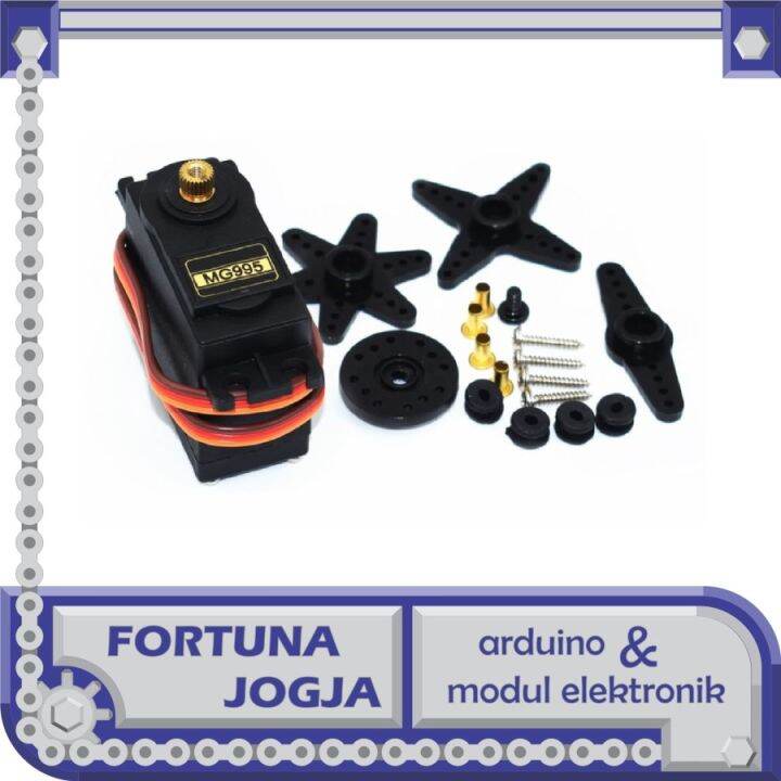 Motor Servo MG 995 Digital Servo Metal Hi Torque | Lazada Indonesia