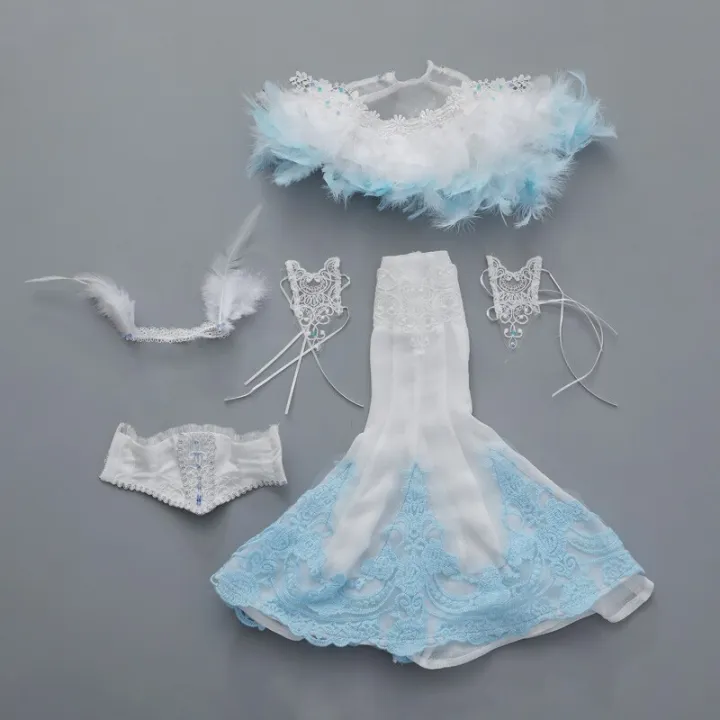 BJD Clothes 1/4 Minifee Rendia Wind of Hope Active Line Girl Body Blue ...