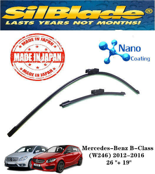 Mercedes-Benz B-Class (W246) Wiper Blade 2012-2016 Size 26"+19" (B1 ...