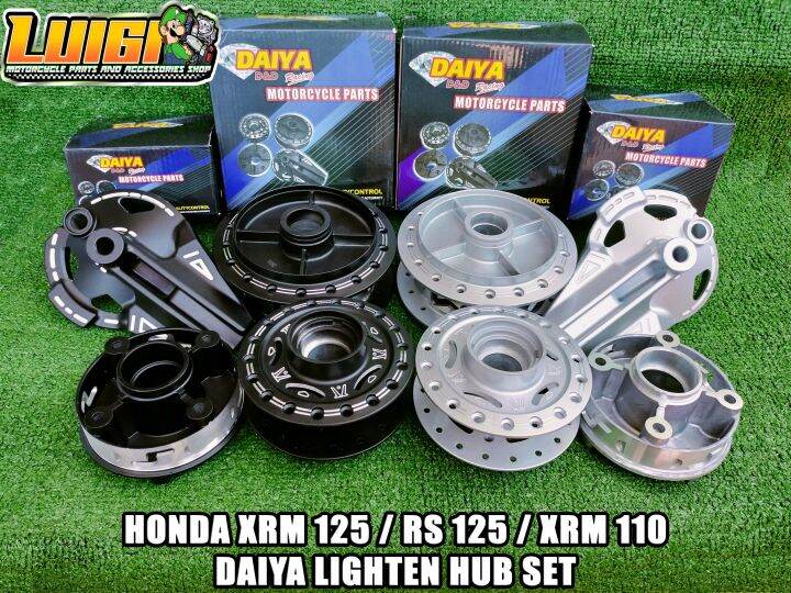 DAIYA HONDA XRM 125 / RS 125 / XRM 110 LIGHTEN HUB SET | Lazada PH