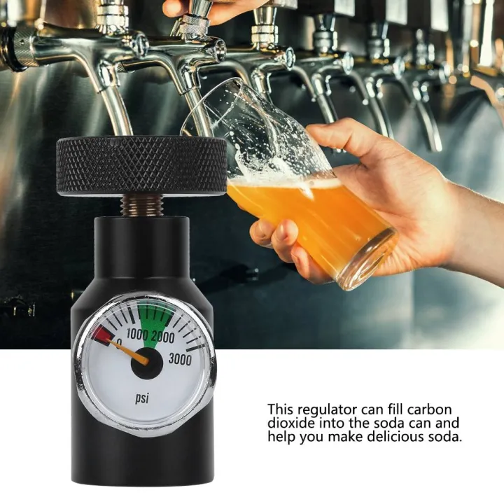 CO2 กระบอก Refill Adapter Connector อุปกรณ์เสริมสำหรับ SodaStream 0-3000psi | Lazada.co.th