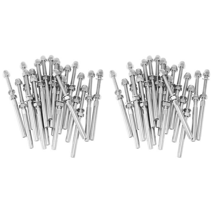 40Pack Threaded Terminal Stud Stainless T316 Marine Grade Stud End ...
