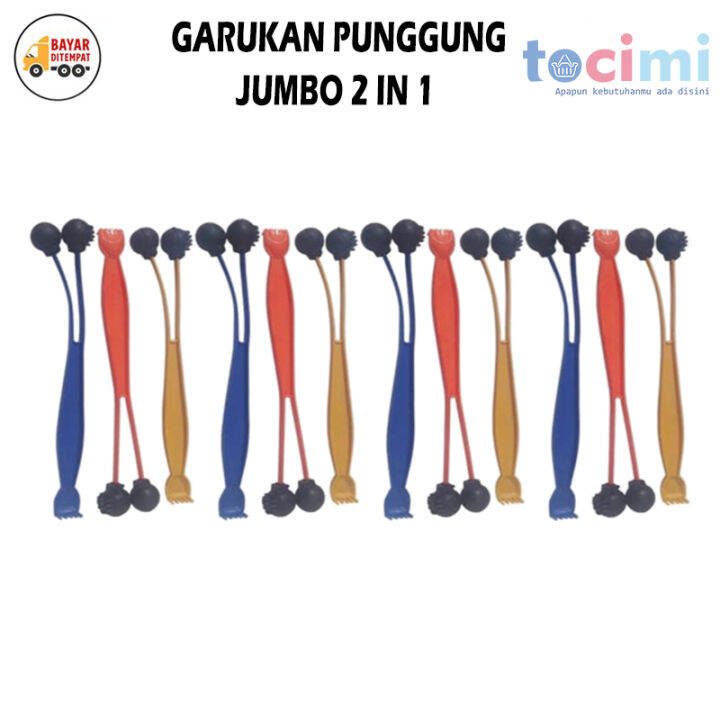 Tocimi - Alat Garuk dan Pukul Punggung JUMBO/ Garuk Karet / Penggaruk ...