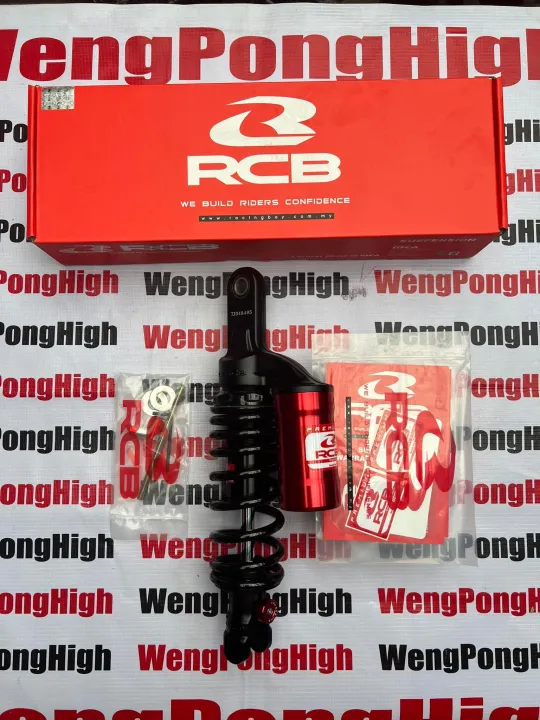 RCB REAR SHOCK MIO1/SPORTY/AMORE/SOULTY/SKYDRIVE/BEAT 295MM LOWERED MB2 ...