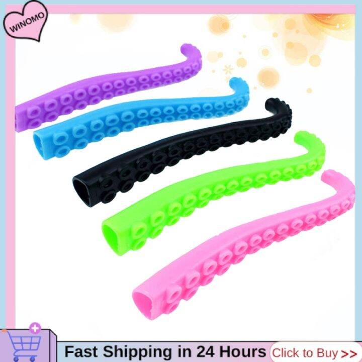 WINOMO 5 Pcs Octopus Finger Cots Toy Stretchy Toys Tentacle Figure ...