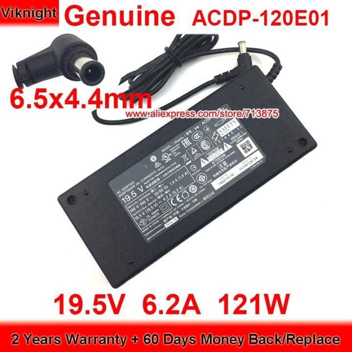 ACDP-120N01 ACDP-120E01แท้19.5V 6.2A แล็ปท็อปสายชาร์จสำหรับโซนี่ KDL ...