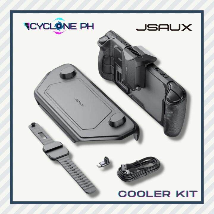 [Cyclone PH] JSAUX Cooler Kit Mod Case for Steam Deck with Front Travel ...