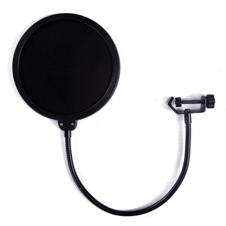 TNJ Microphone Pop Filter Screen for Broadcasting and Recording | Lazada PH