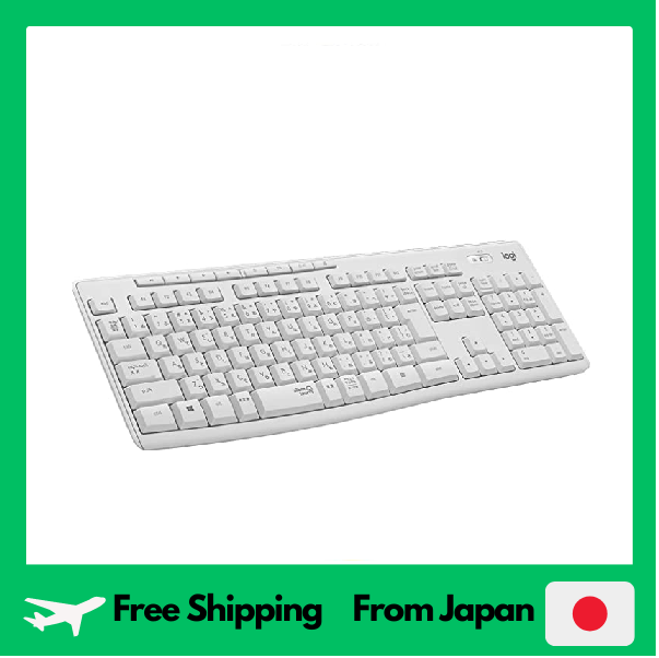 Logitech Wireless Keyboard K295OW Quiet Water Resistant Keyboard Wireless Unifying K295 windows ...