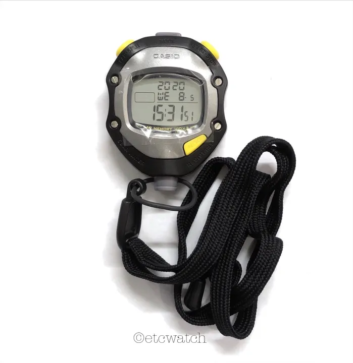 นาฬิกาจับเวลา Casio HS-70W รับประกัน 1 ปี | Lazada.co.th