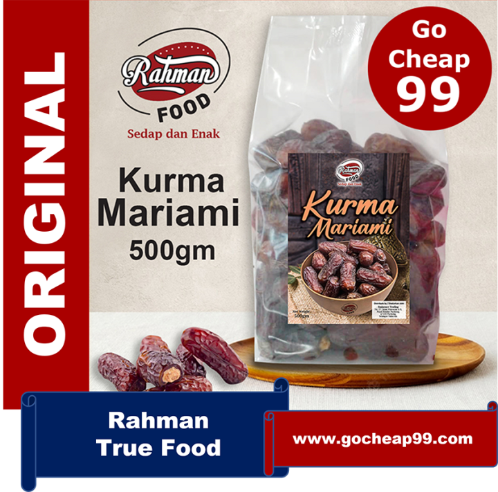 Rahman Premium Kurma Mariami 500gm | Lazada