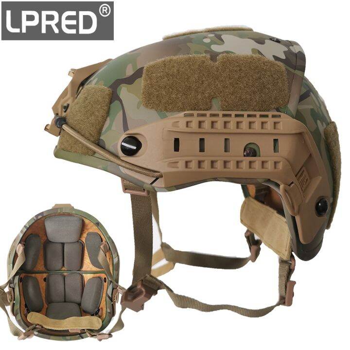LPRED Airframe Bulletproof Helmet AF Military Ballistic Helmet NIJ IIIA ...