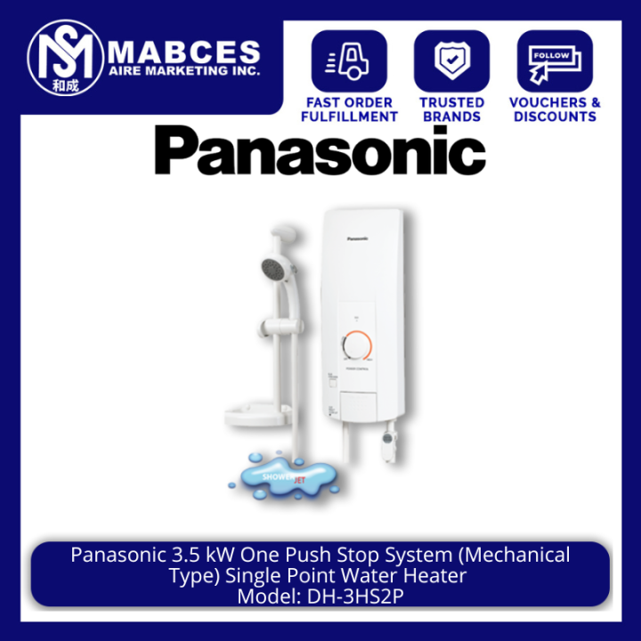 Panasonic 3.5 kW One Push Stop System (Mechanical Type) Single Point ...