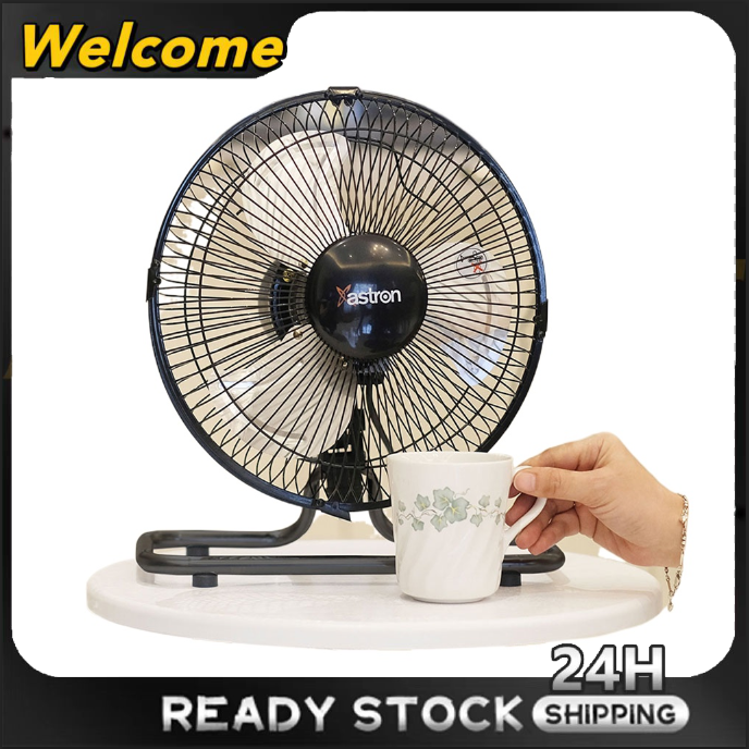 Germani Electric Fan Desk Fan Mini Industrial Desk Fan 3 Speed Push ...