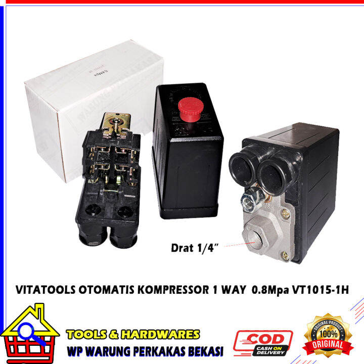 Vitatools 1 Way 16 Bar 12Psi Spare Part Air Pressure Switch Saklar ...