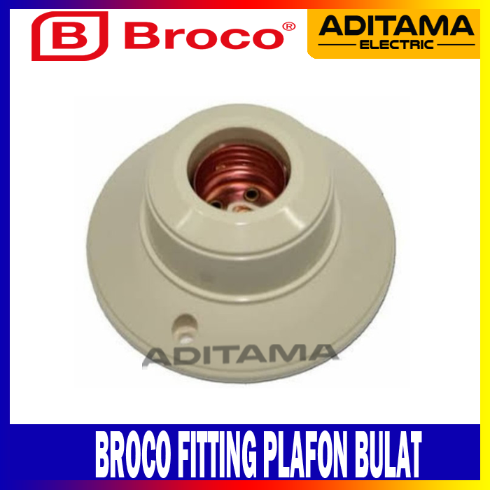 FITTING PLAFON BULAT BROCO | Lazada Indonesia