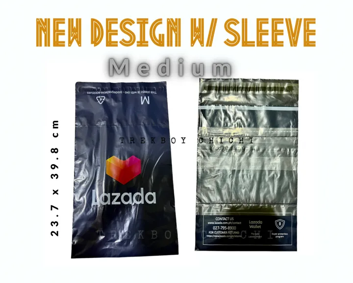 MEDIUM Lazadas Pouch New Design Pouch with waybill sleeves Set of 100 ...