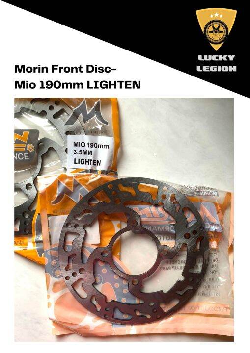 Lucky Legion Morin Front Disc Brake Plate for Wave 125/Nmax/Mio/XRM110 ...