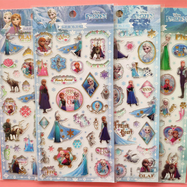 Princess Aisha Frozen Elsa stickers stickers for girls and children ...