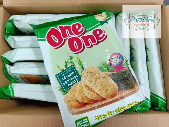 Vietnam One One Rice Cracker Corn Cheese Seaweed Flavor Japanese Rice ...